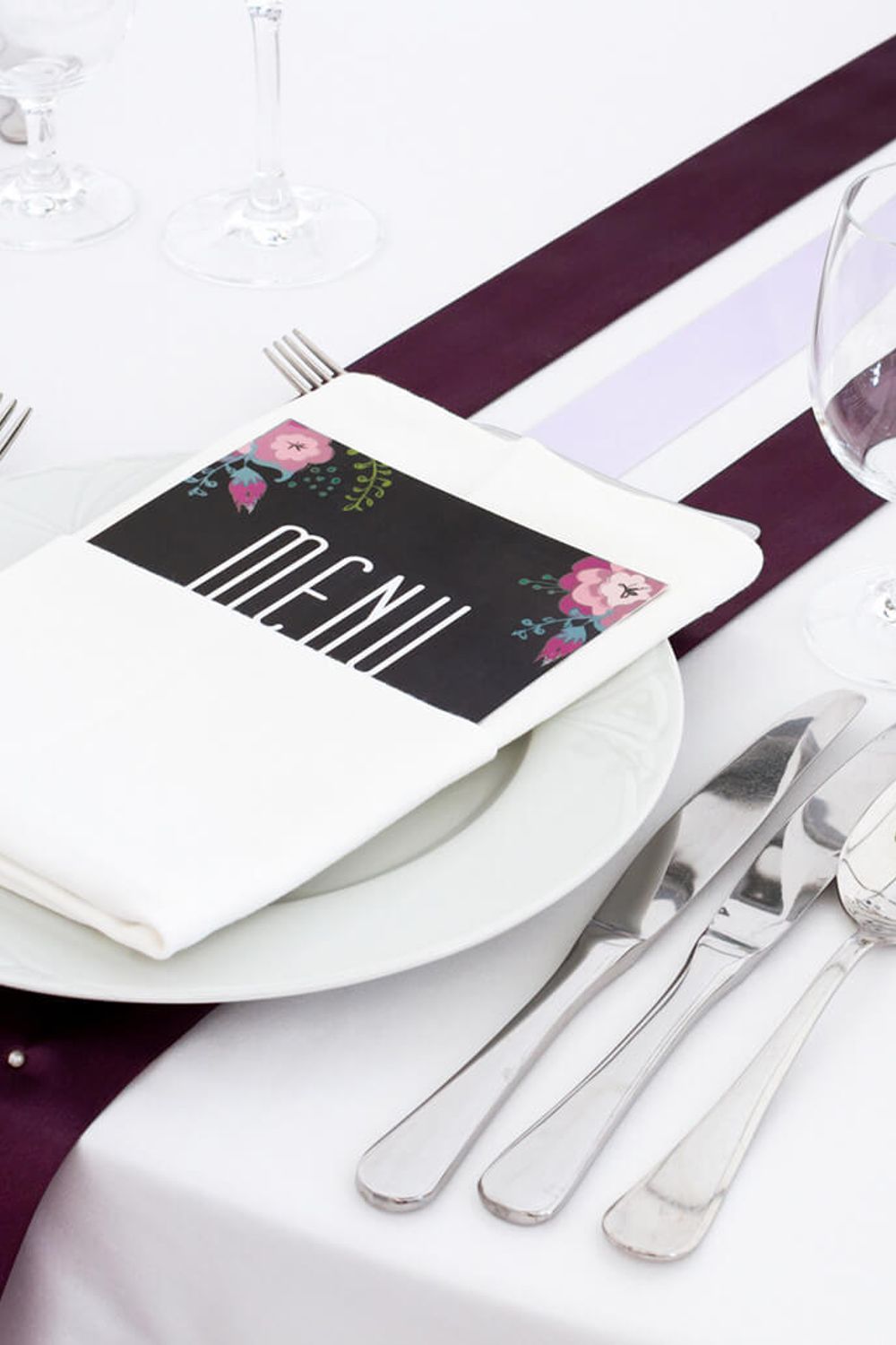 Create Stunning Wedding Menus With Free Printable Templates