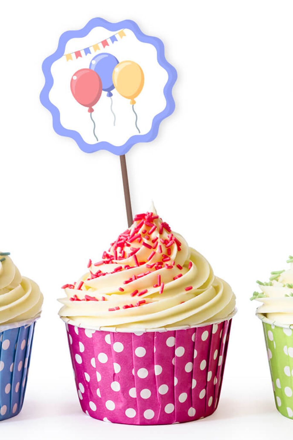 Add Flair to Your Cupcakes With Free Printable Toppers